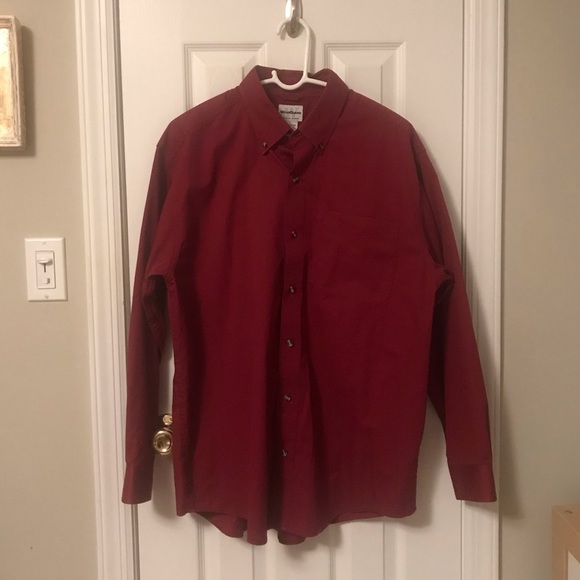 Aramark | Shirts | Free With Purchase Burgundy Mens Aramark Wearguard ...